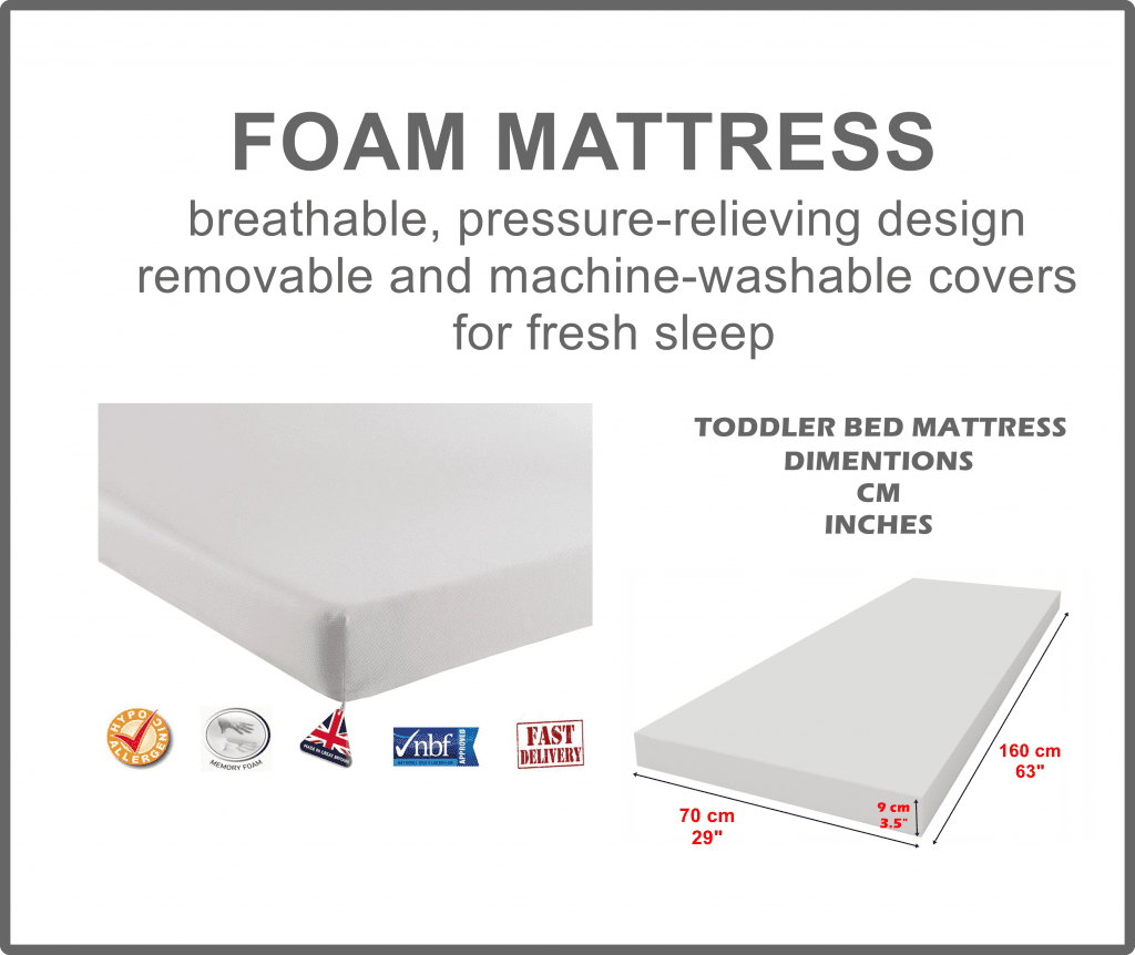 PRINCESS PINK Girls Bed + Mattress – Toddler Beds Shop