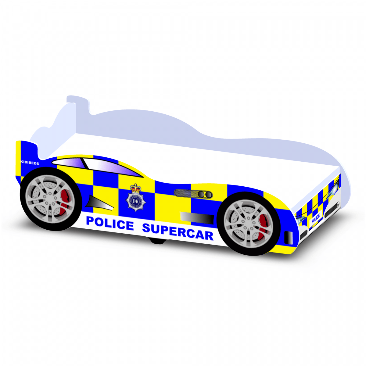 Police Toddler Boys Bed Frame Racing Car 2-8Y – Toddler Beds Shop